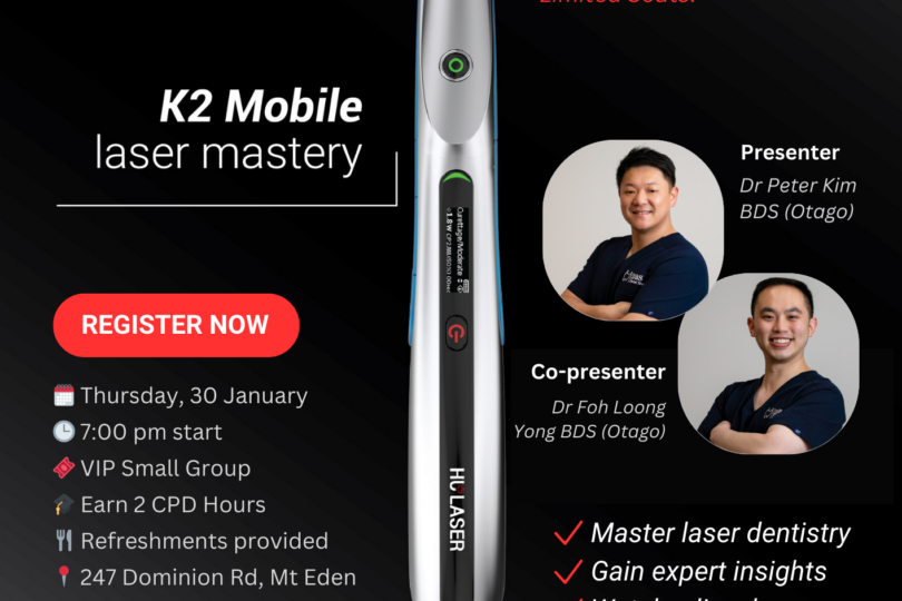 New Zealand Dental Association | K2 Mobile Laser Session, Auckland